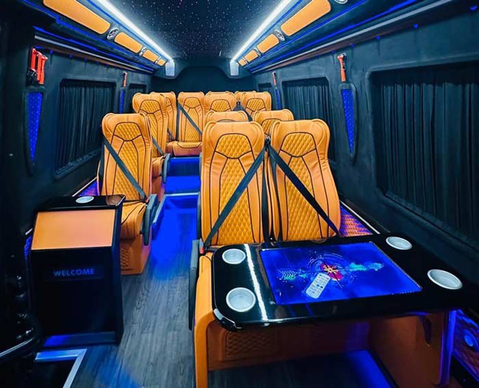 Hire a Luxury Mercedes Sprinter with Driver in Dubai