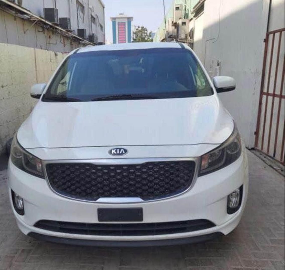 KIA Sedona with Driver - Luxury Chauffeur Services in Dubai
